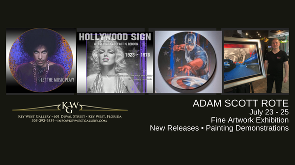 Adam Rote at Key West Gallery - 7/23 -7/25
